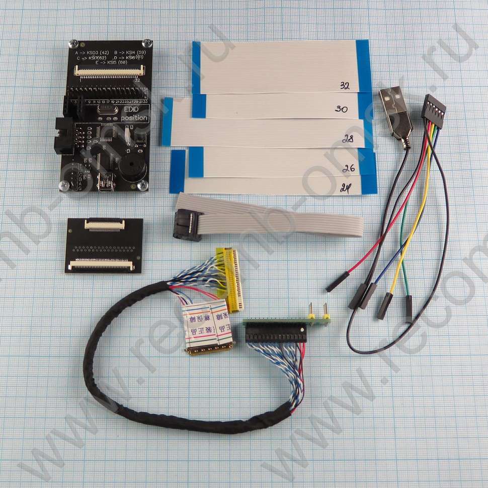 Программатор KB9010-KB9012-KB9016-KB9022 прошивка матриц (EDID) тестер ...