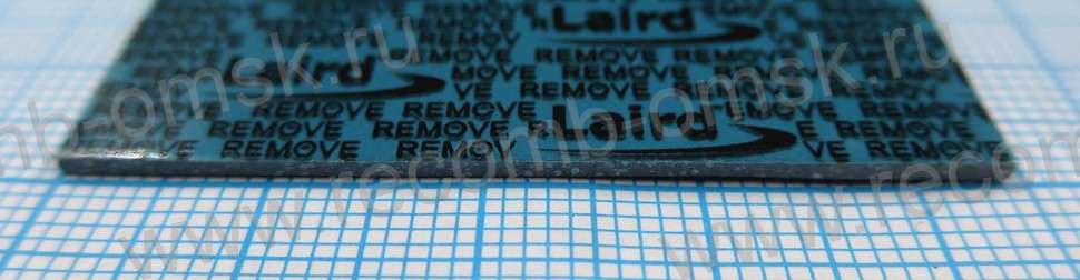 T-FLEX740 Laird 44мм x 44мм x 1.0mm - Теплопроводящая резина