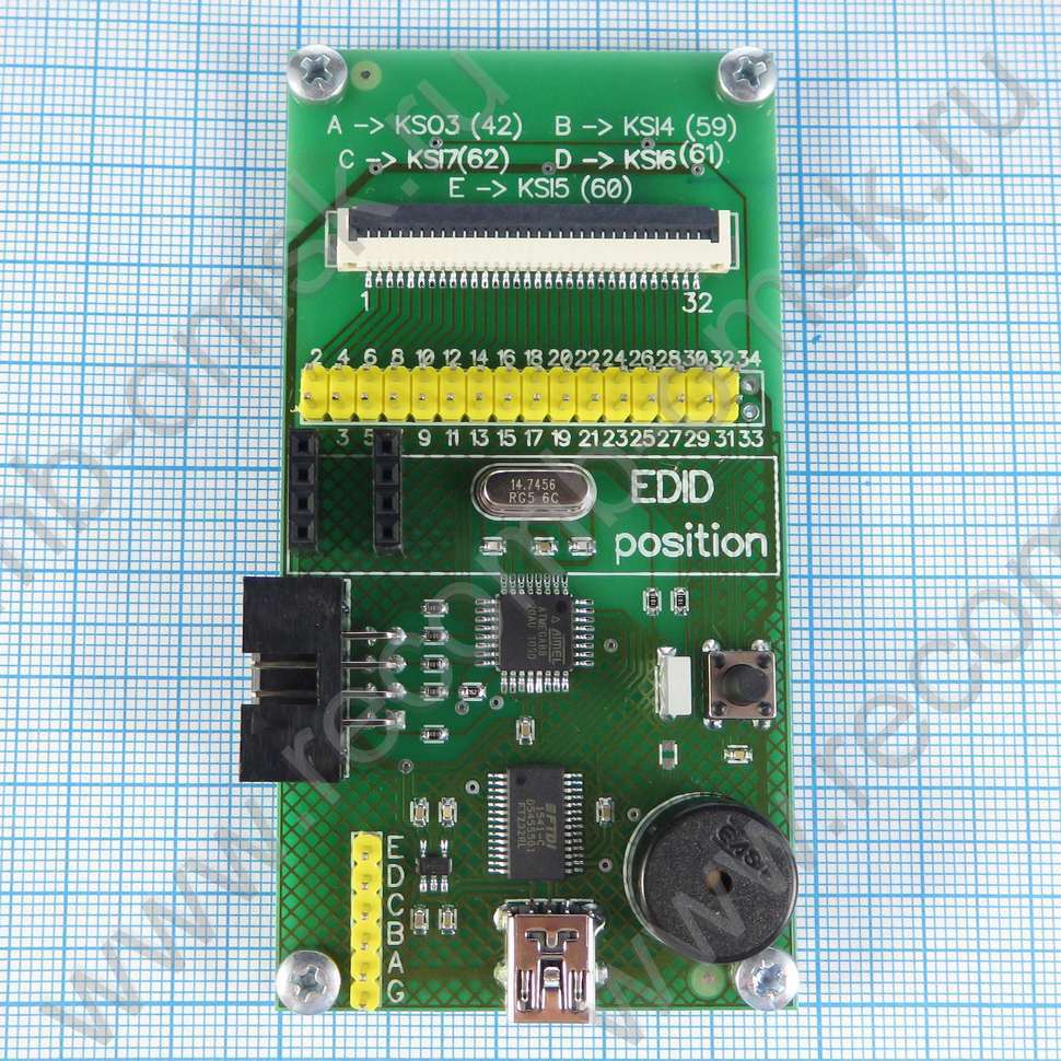 Программатор KB9010-KB9012-KB9016-KB9022 прошивка матриц (EDID) тестер ...